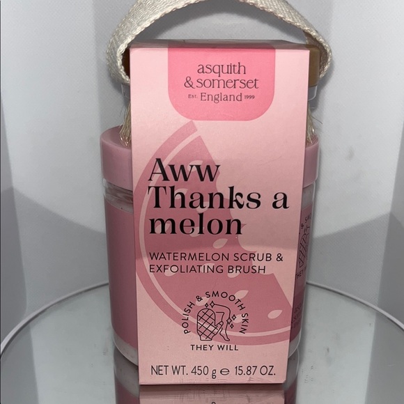 Bath & Body | Asquith Somerset Pink Watermelon Scrub Exfoliating Brush ...